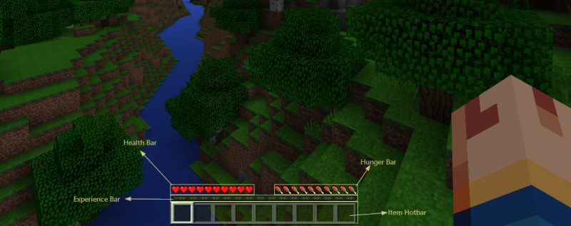 Starten met Minecraft - De interface - Sofie Lambrecht